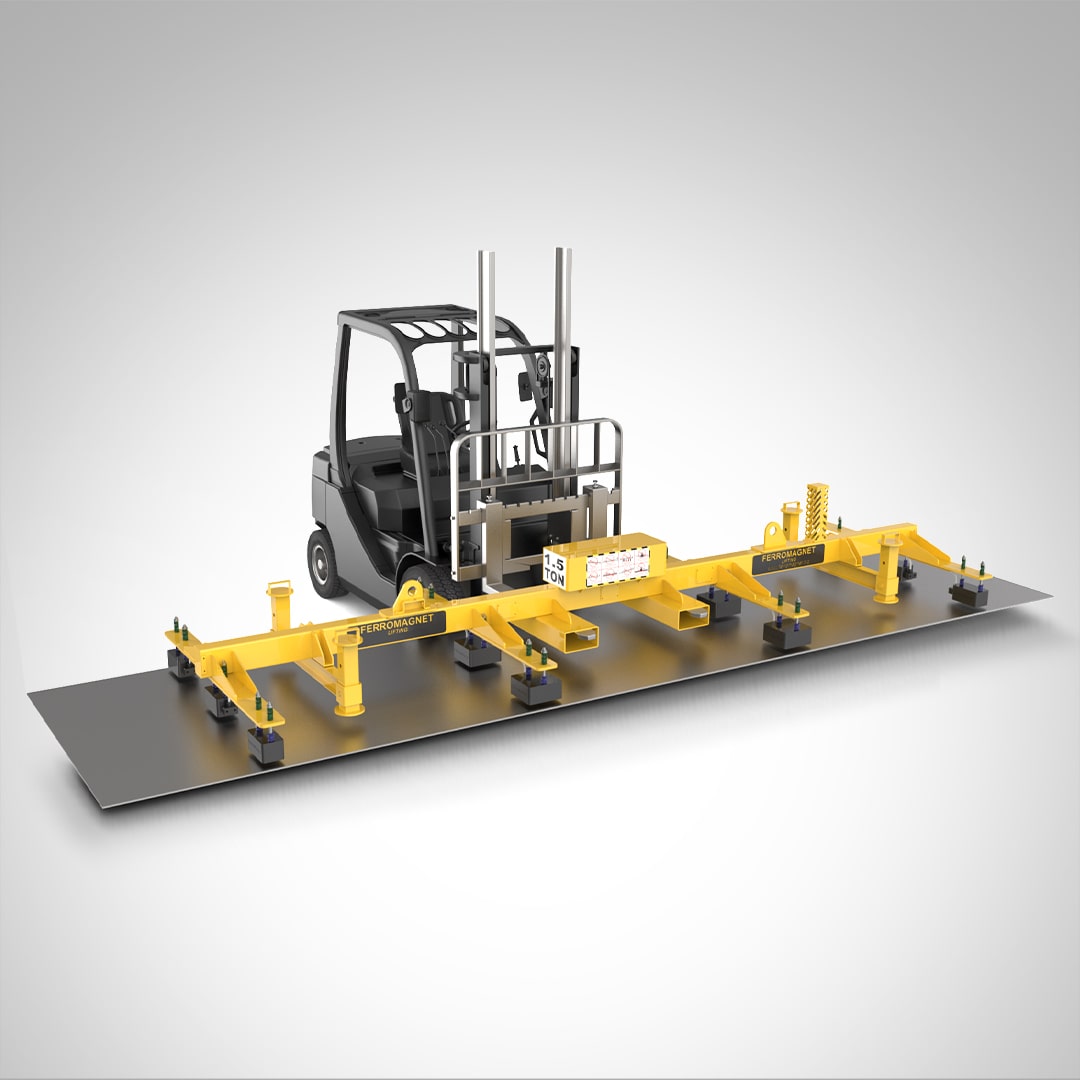Electromagnetic Battery-Powered Sheet Lifting System • FERROMAGNET ...