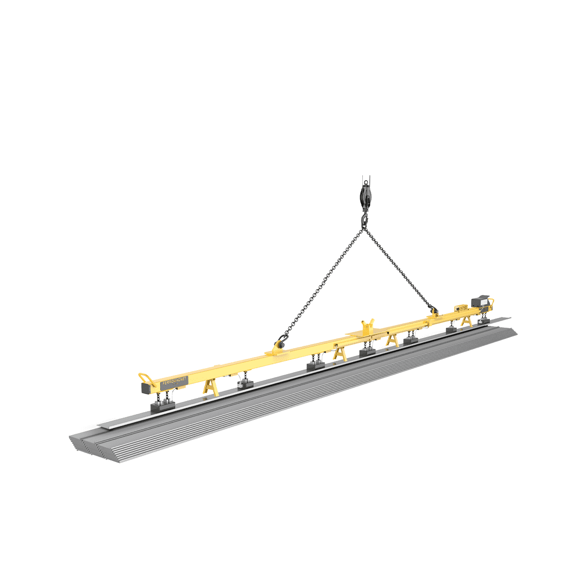Elektromanyetik Sac Levha Plaka Kaldırma Sistemi • FERROMAGNET ...