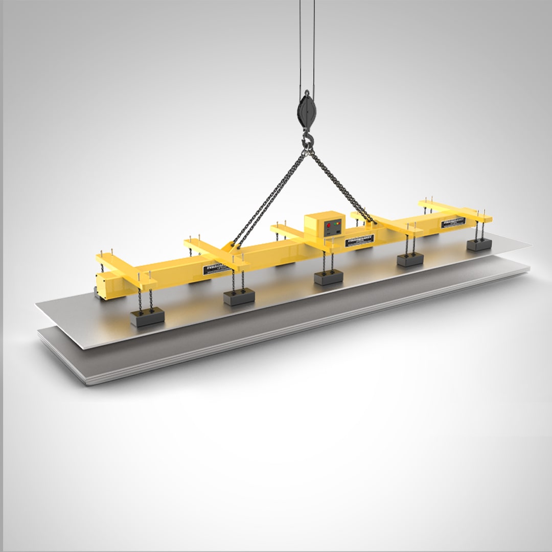 Elektromanyetik Sac Plaka Kaldırma • Zincir Bağlantılı Sistem ...